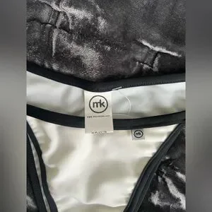 Micro Kitten | Swim | Microkitten Bikini Blackwhite Nwt Xl Top L Bottom ...
